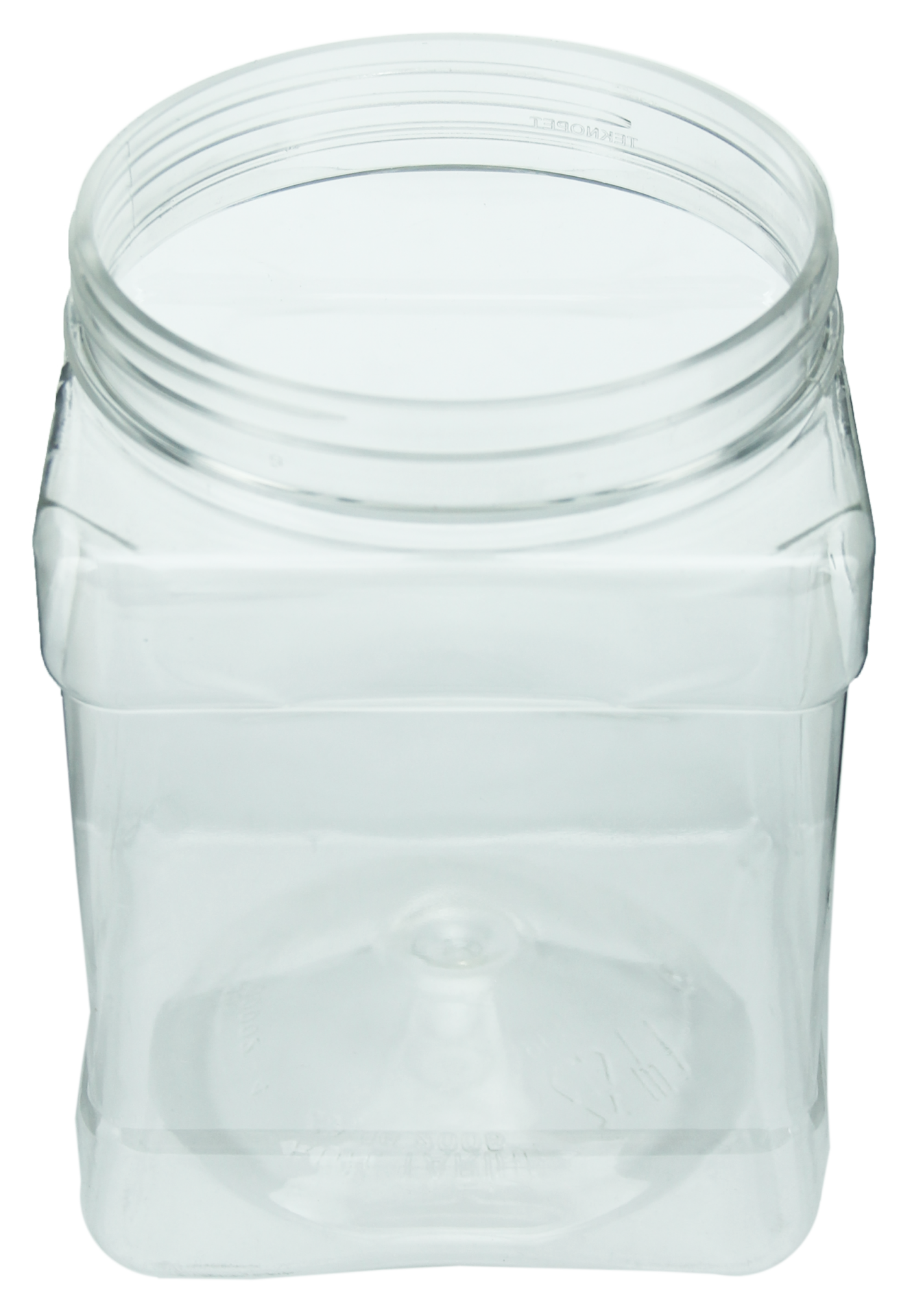 Teknopet - 1500cc Square PET Jar